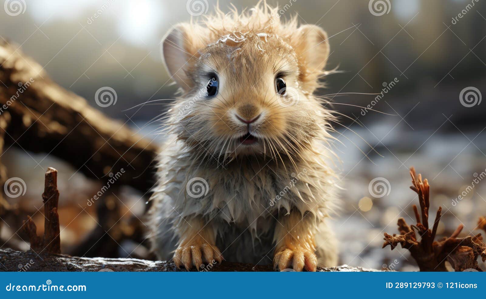 A rabbit with a sad look stock illustration. Illustration of animal ...