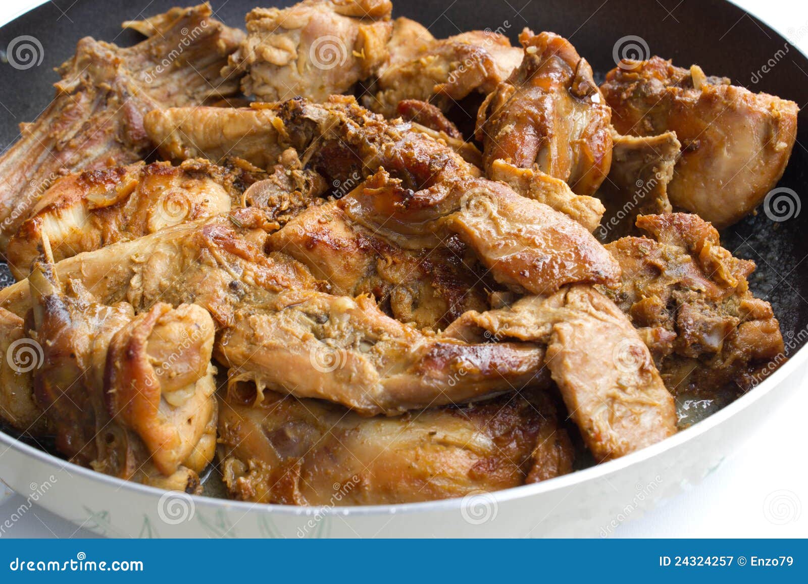 Rabbit stew stock image. Image of recipes, main, aliment - 24324257