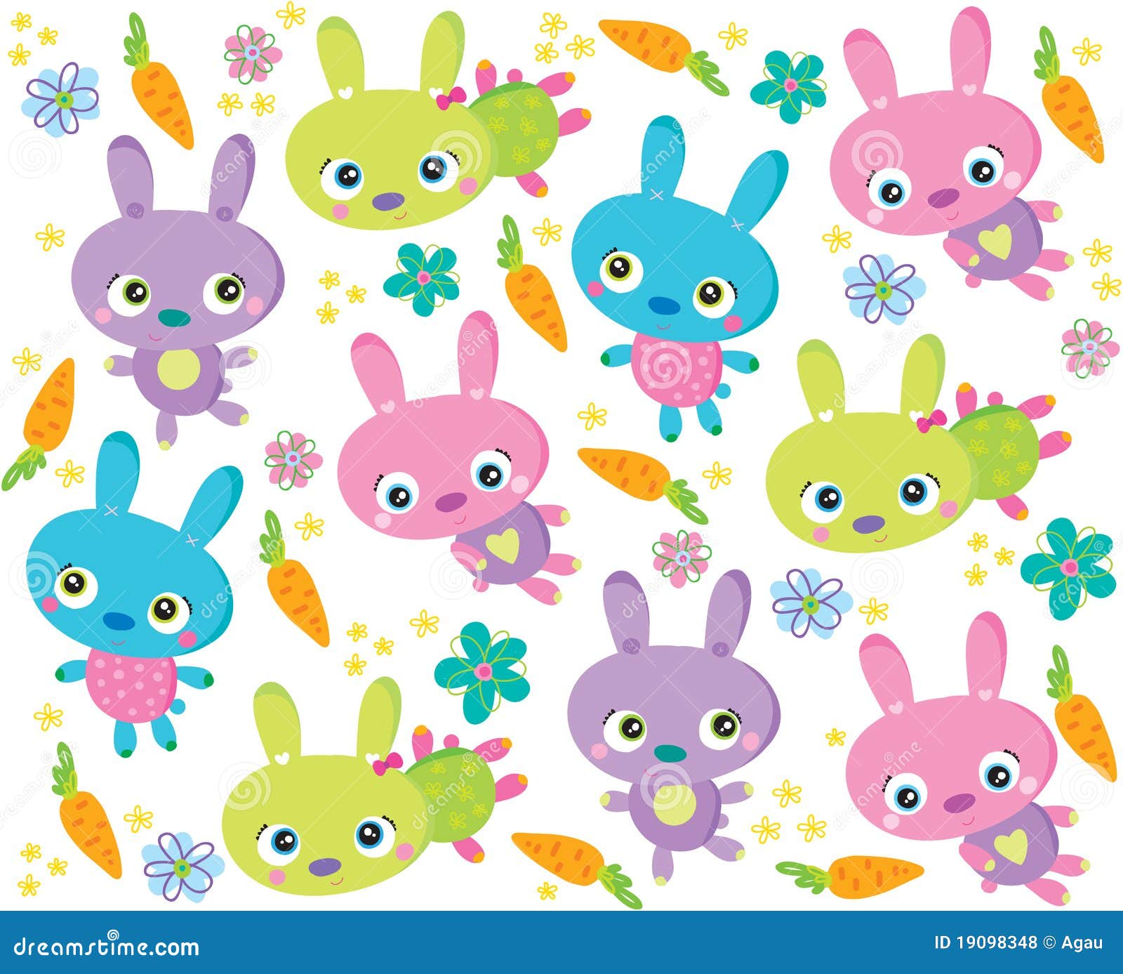 Rabbit texture stock illustration. Illustration of bunny - 19098348