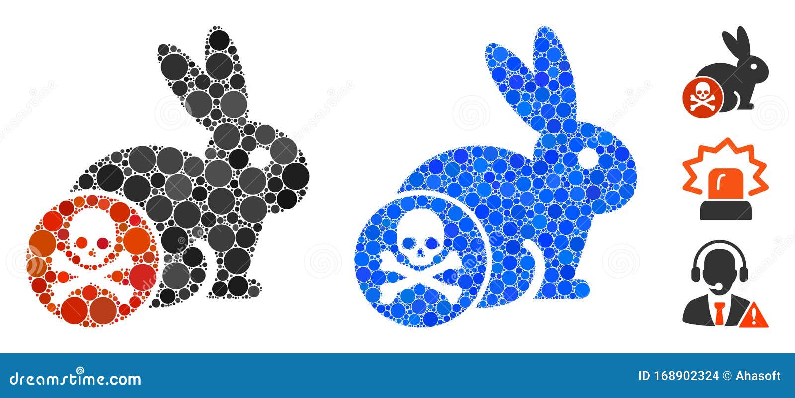 Rodenticide Icon, Cartoon Style Stock Illustration | CartoonDealer.com ...
