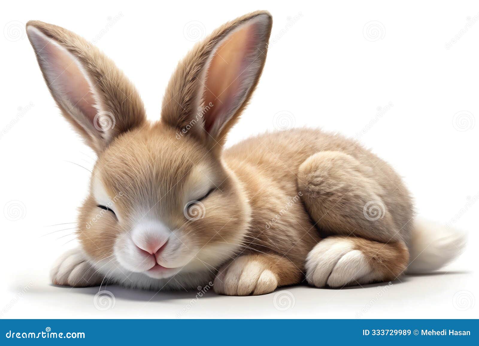 Rabbit white background stock image. Image of front - 333729989