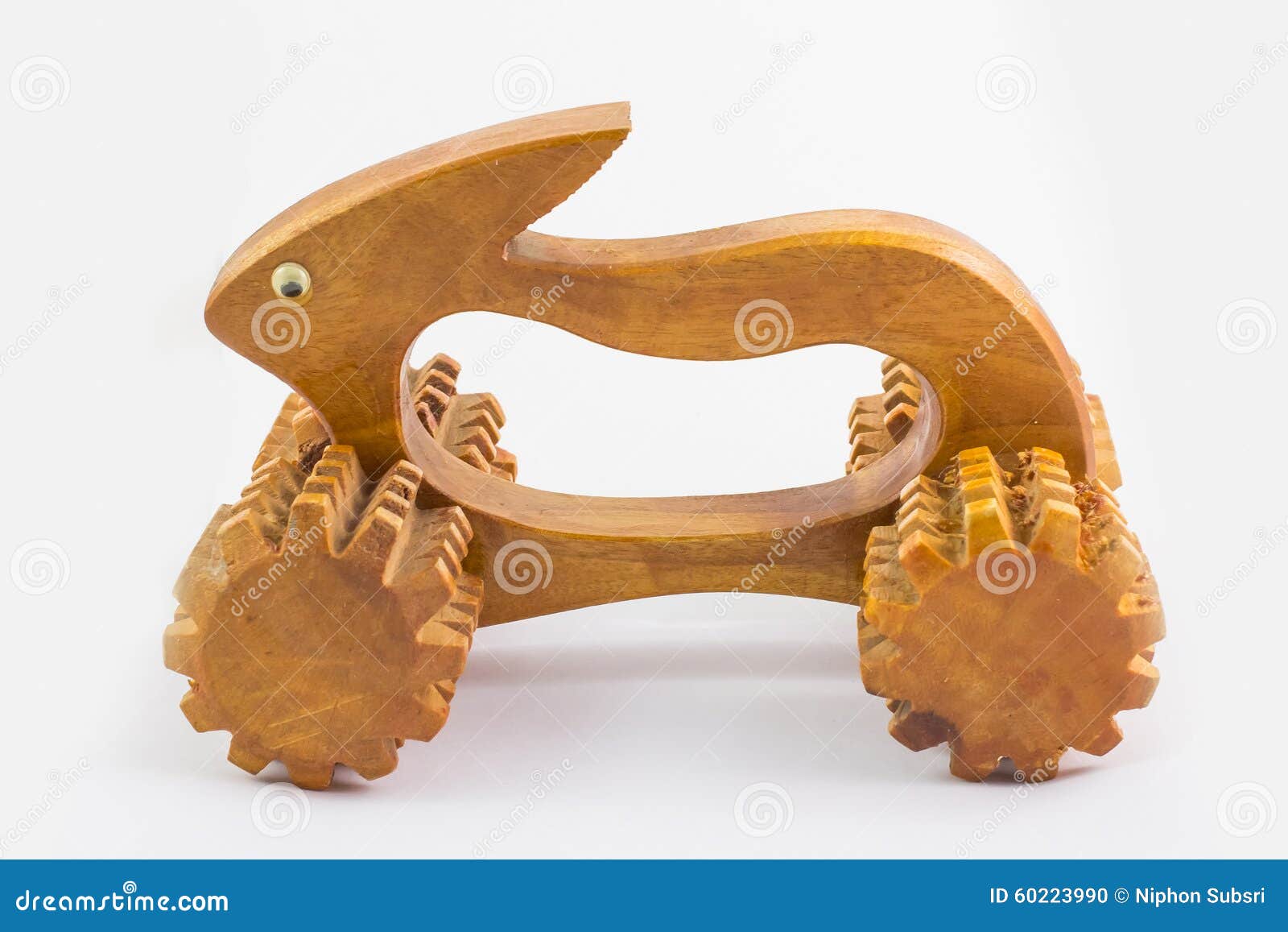 Rabbit Wood Carving Wall Sculptures In Thai Temple Royalty-Free Stock ...