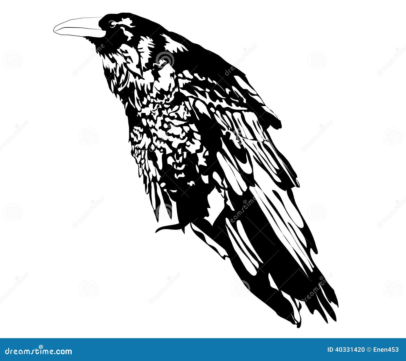 Rabe Stock Illustrationen, Vektors, & Klipart – (964 Stock Illustrations)