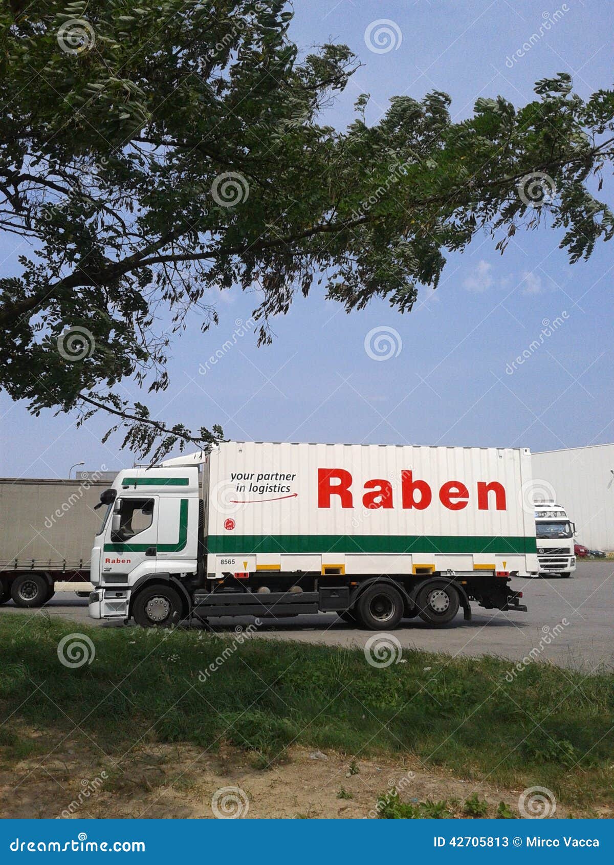 Raben Truck Editorial Photo | CartoonDealer.com #64084011
