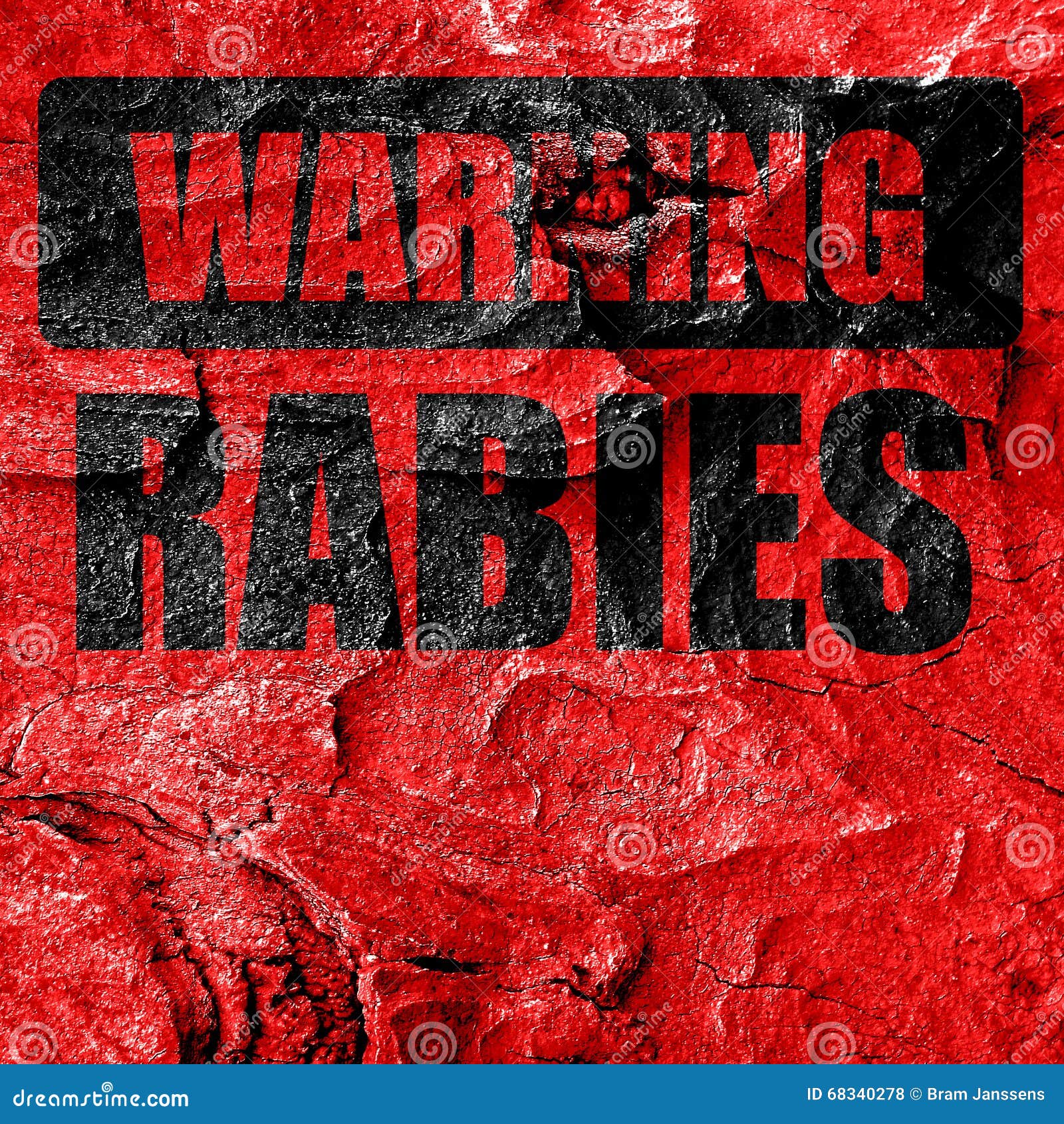 Rabies Virus Concept Background Stock Illustration - Illustration of ...