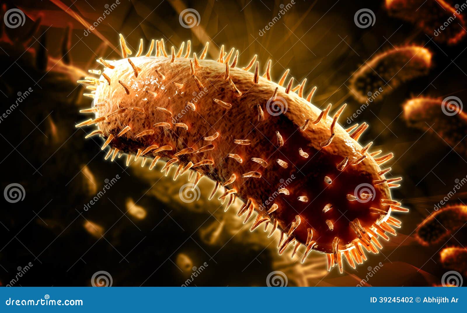 Rabies virus stock illustration. Illustration of life - 39245402