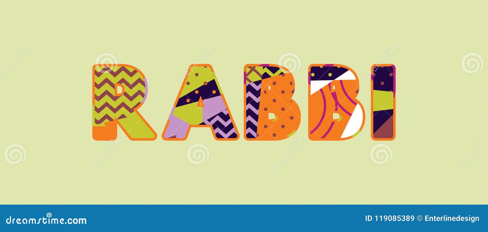 Rabijn Concept Word Art Illustration Vector Illustratie - Illustration ...