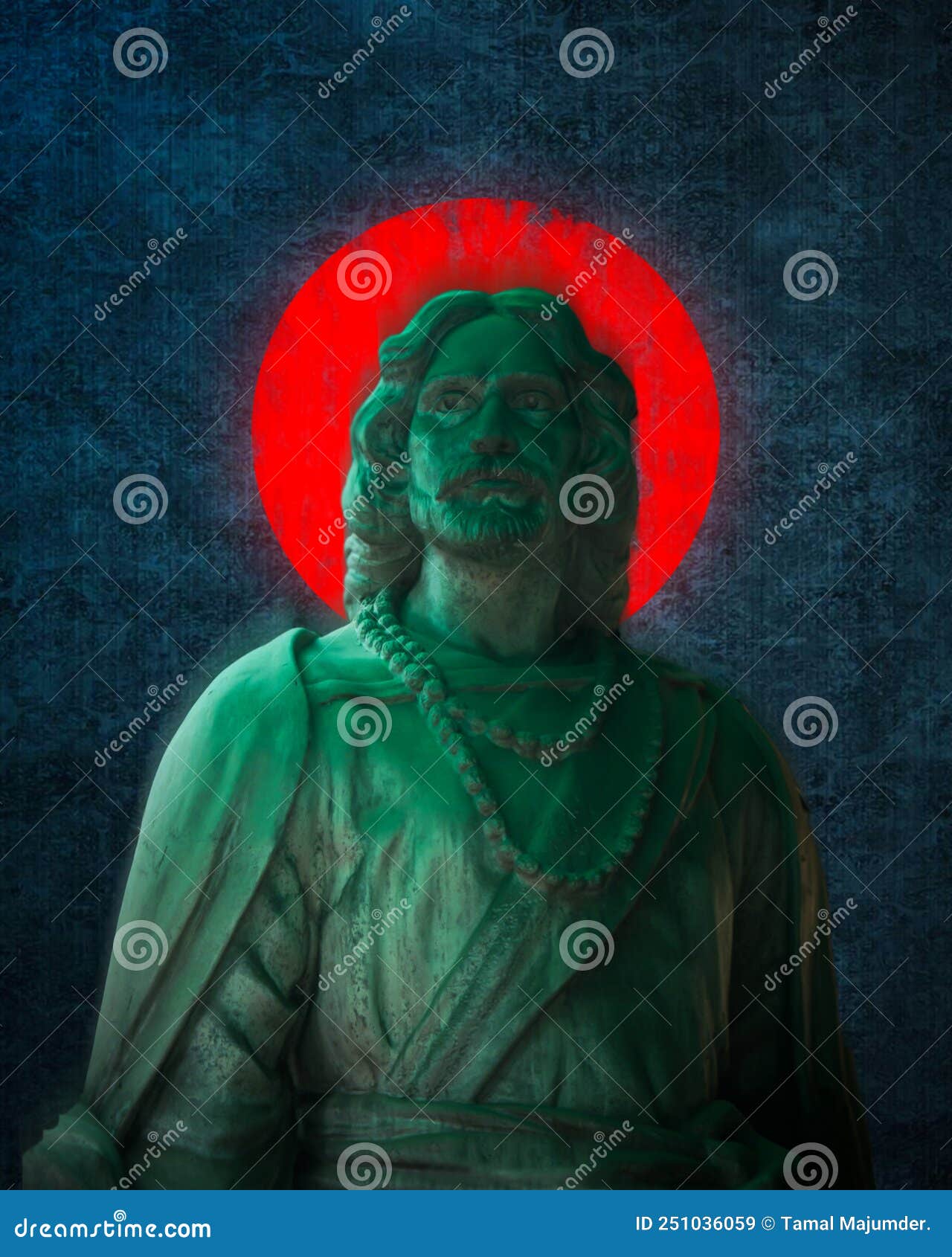 Rabindranath Tagore Illustration. Stock Image - Image of nobel, poet ...