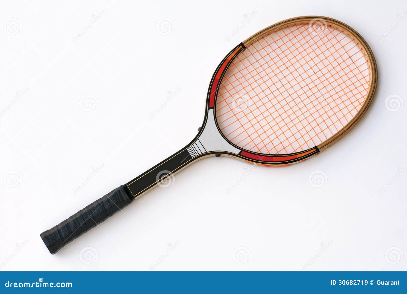 Racchetta Di Tennis D'annata Immagine Stock - Immagine di griglia ...