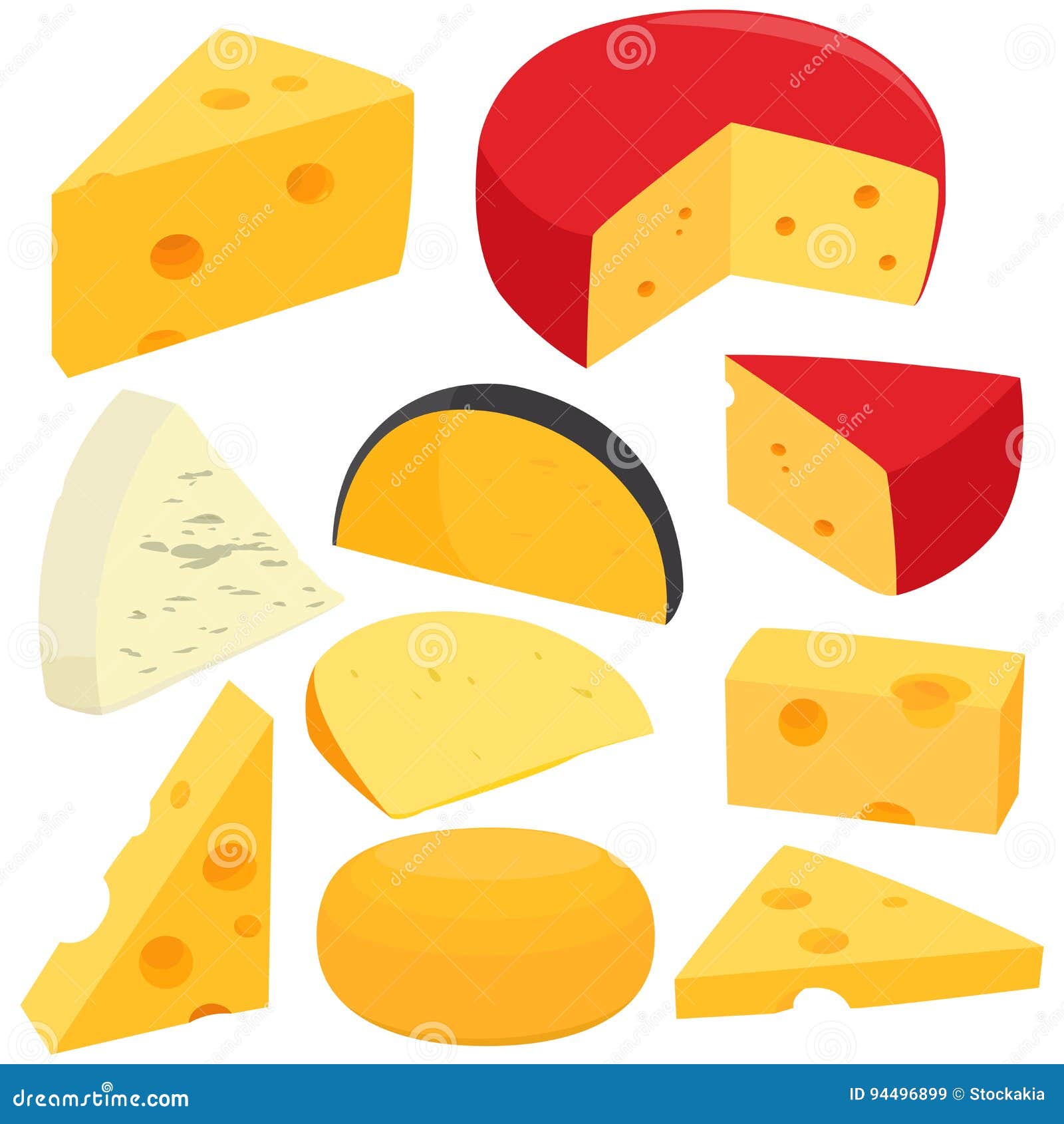 Raccolta del formaggio illustrazione vettoriale. Illustrazione di ...