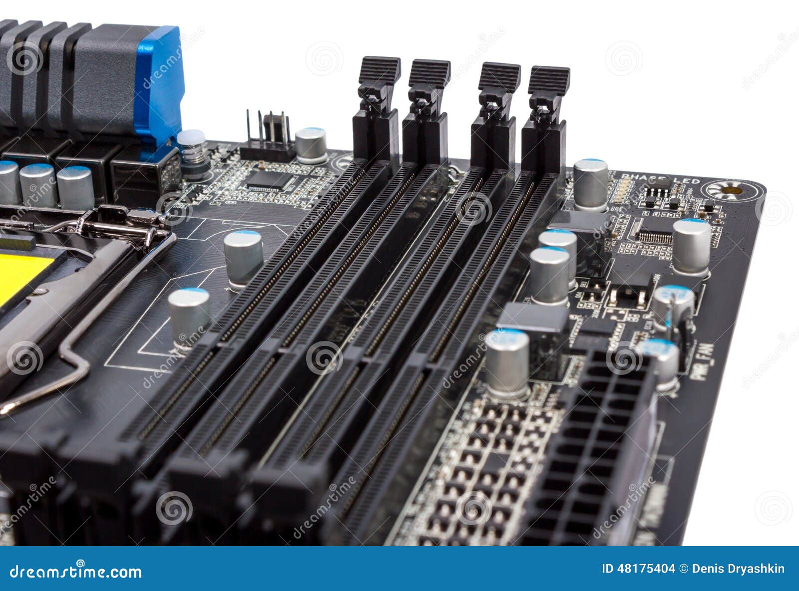 Raccolta Elettronica - Componenti Digitali Sul Motherboa Del Computer ...