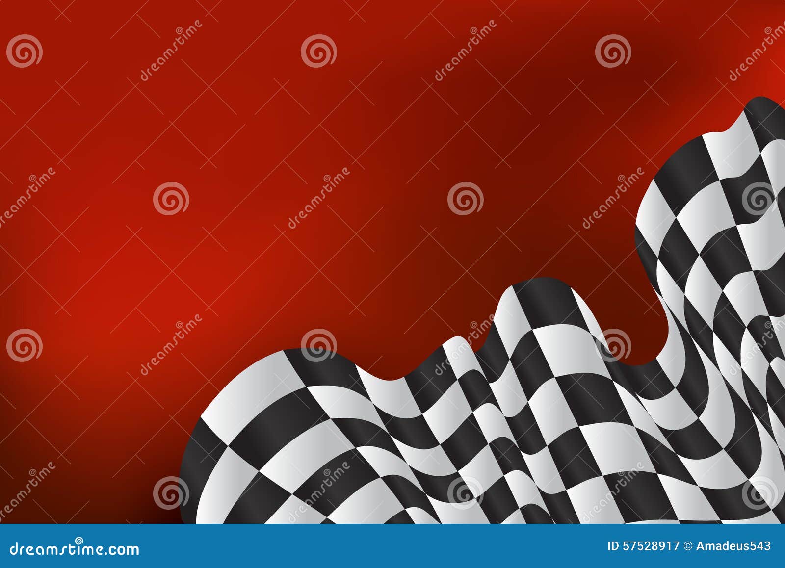 Checkered Race Flag Vector | CartoonDealer.com #57527774