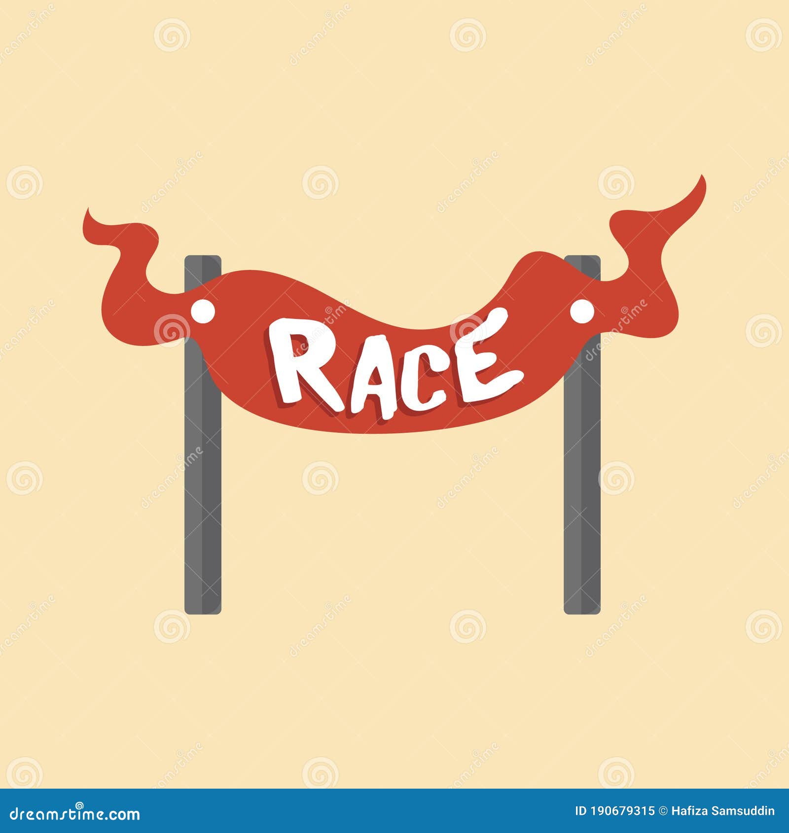 Print stock vector. Illustration of race, banner, motor - 190679315