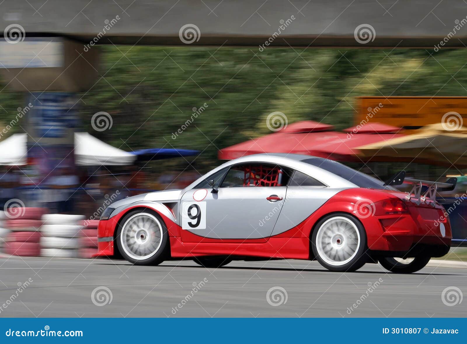 Race car stock image. Image of fast, blurred, race, winner - 3010807
