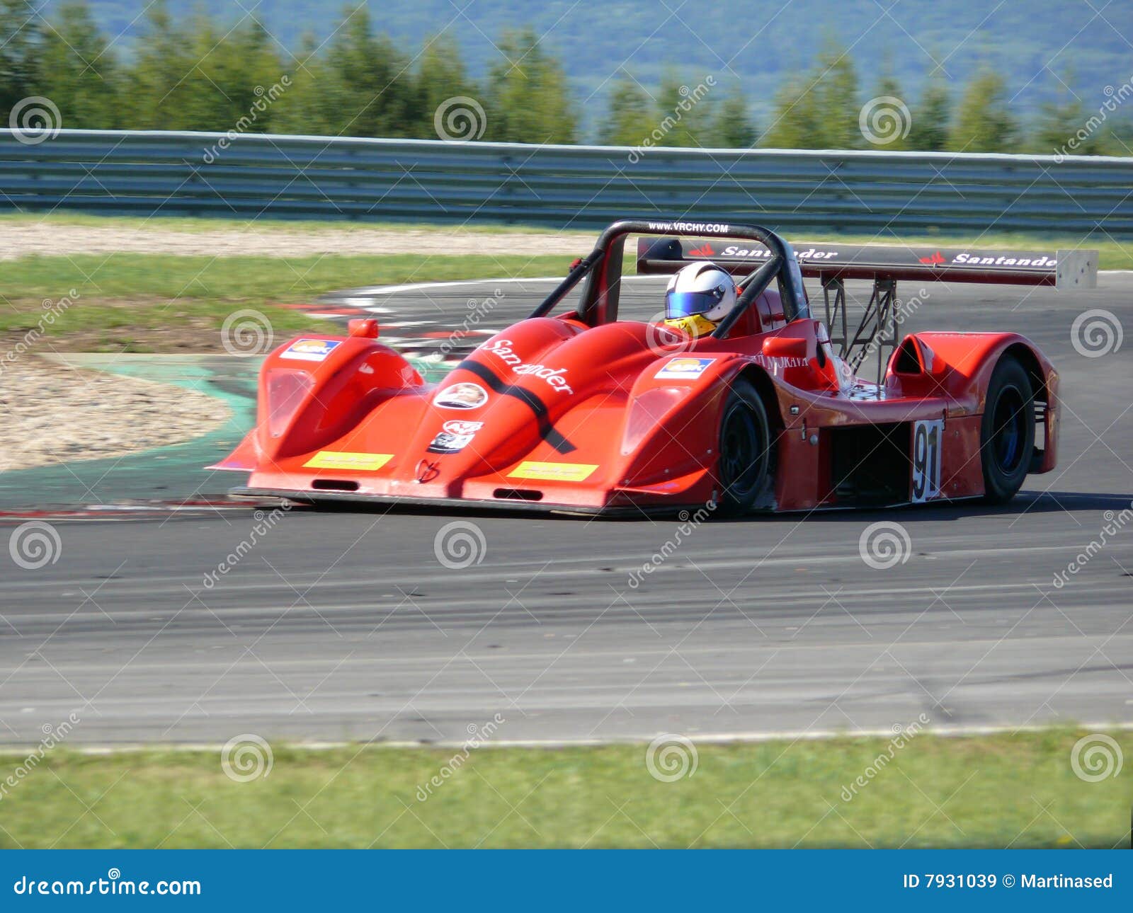 Race car editorial stock image. Image of 2008, green, track - 7931039
