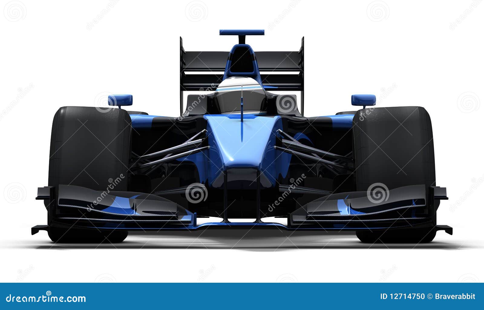 Race car - black and blue stock illustration. Illustration of prix ...
