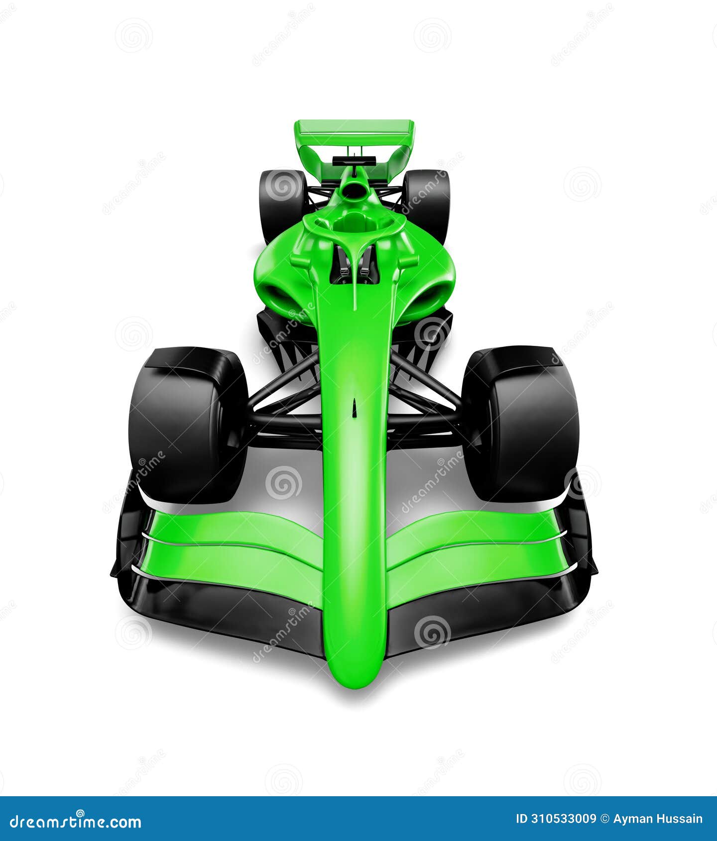 Race Car. 3d Rendering. 3d Illustration Stock Illustration ...