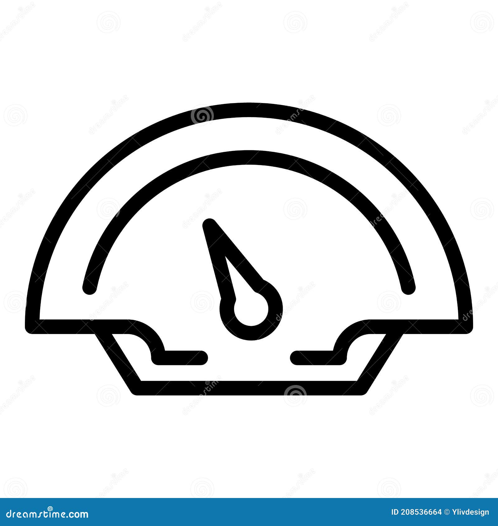 Icon Of Accelerating Businessman Vector Illustration | CartoonDealer ...