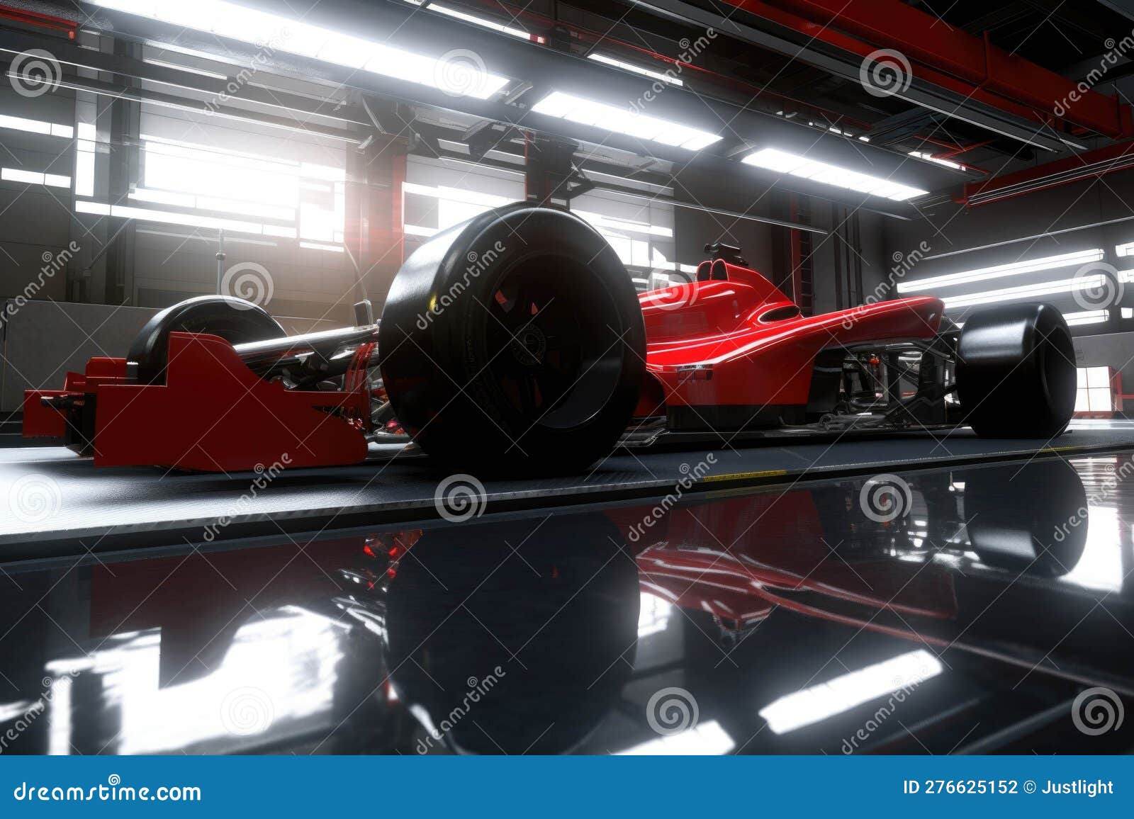 A Race Car Driver Reads the Pit Board during a Pit Stop. Speed Drive ...