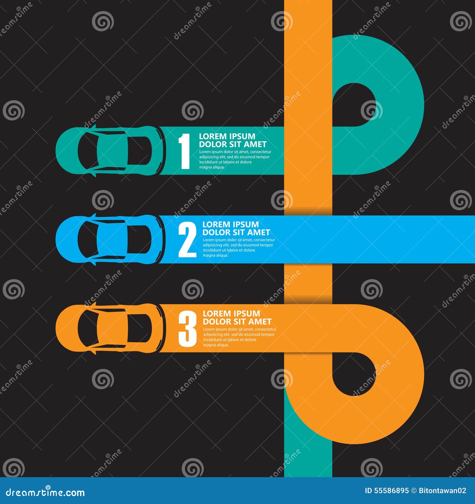 Race car infographics stock vector. Illustration of commercial - 55586895