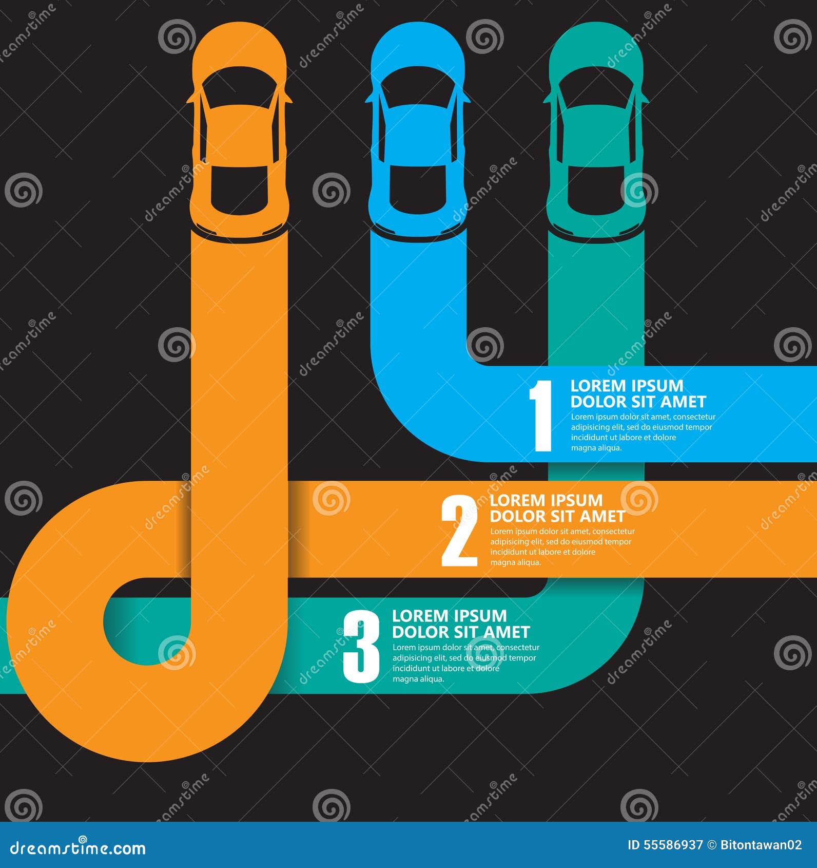 Race car infographics stock vector. Illustration of business - 55586937