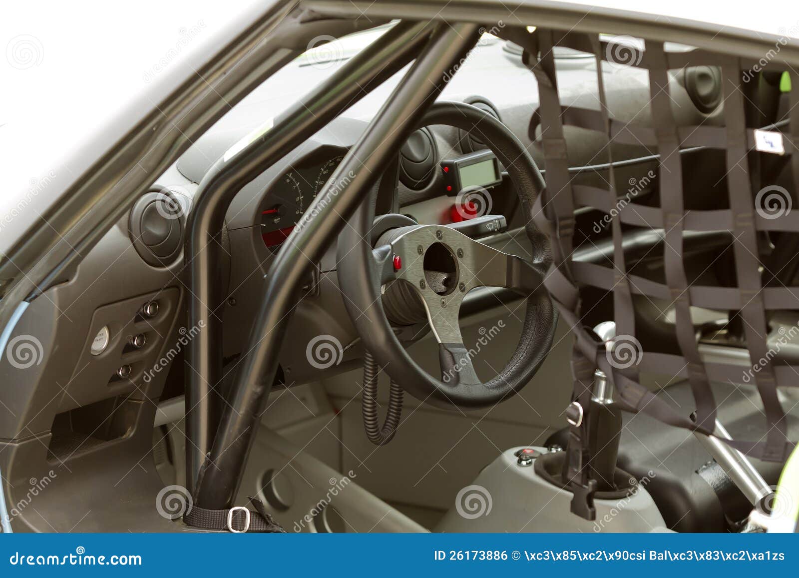 Race car interior stock photo. Image of dial, racecar - 26173886