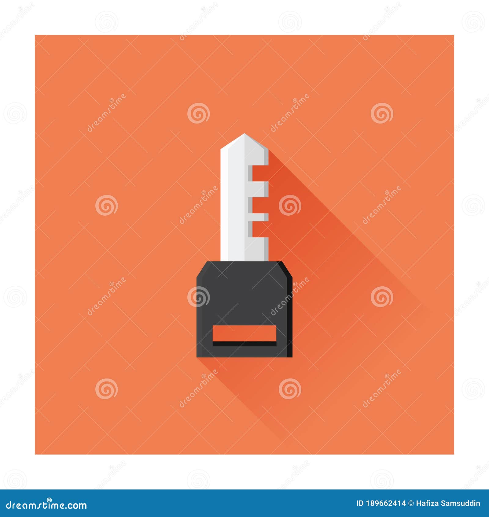 Race Car Key. Vector Illustration Decorative Design Stock Vector ...