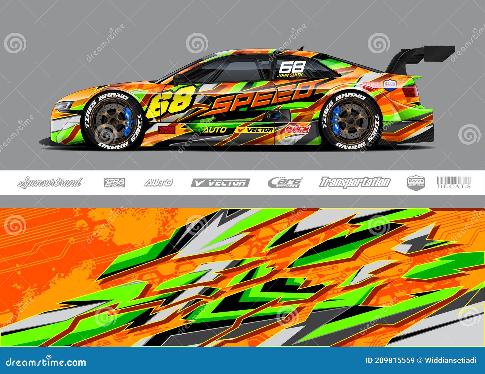 Car Livery Designs. Abstract Sripe Racing Background Vector ...