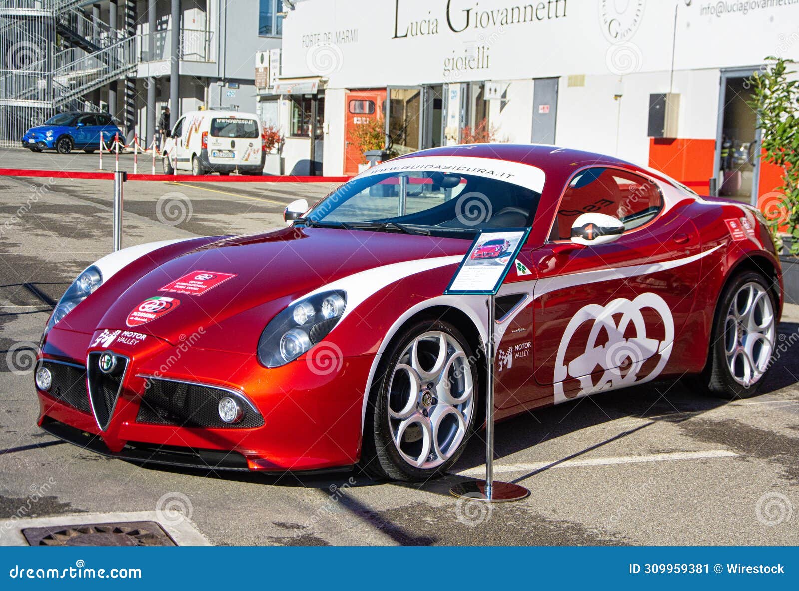 Race car parked on a road editorial photo. Image of automotive - 309959381