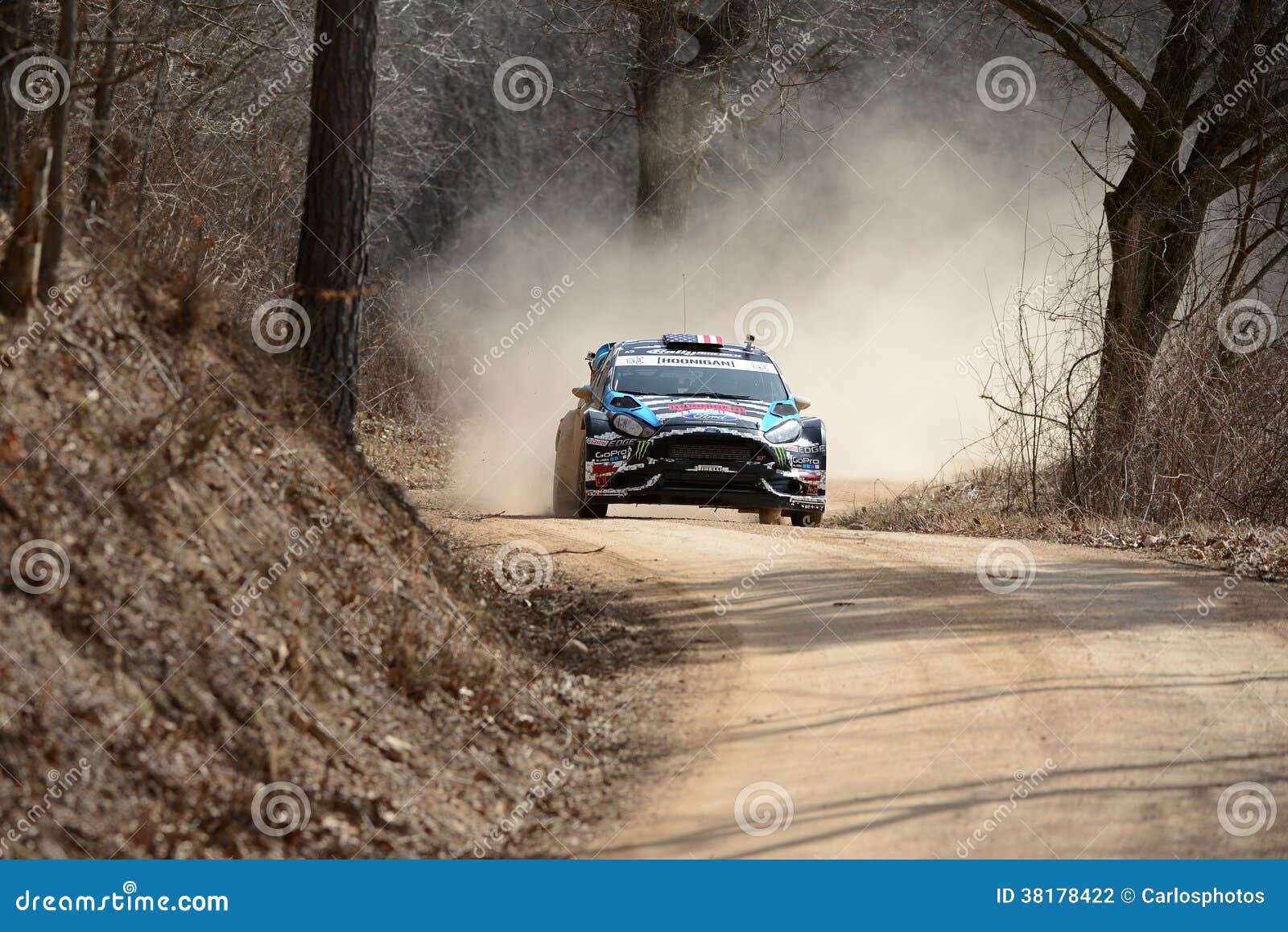 Race Car in a Rally Competition Editorial Photography - Image of drift ...