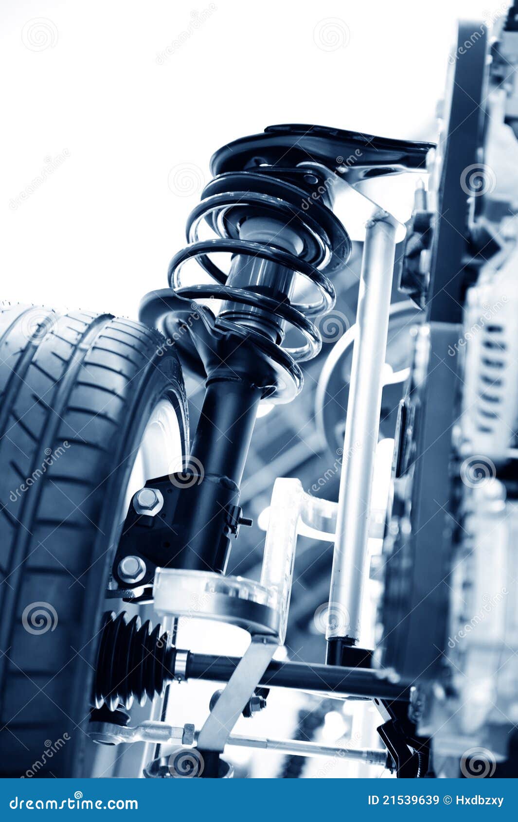 Race Car Shock Absorber Royalty-Free Stock Photography | CartoonDealer ...