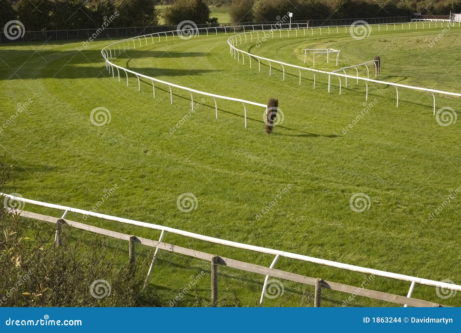 Race course stock photo. Image of hunt, racing, rails - 1863244