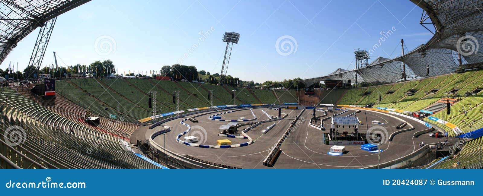 Race Course of the First DTM Race in Munich Editorial Photography ...