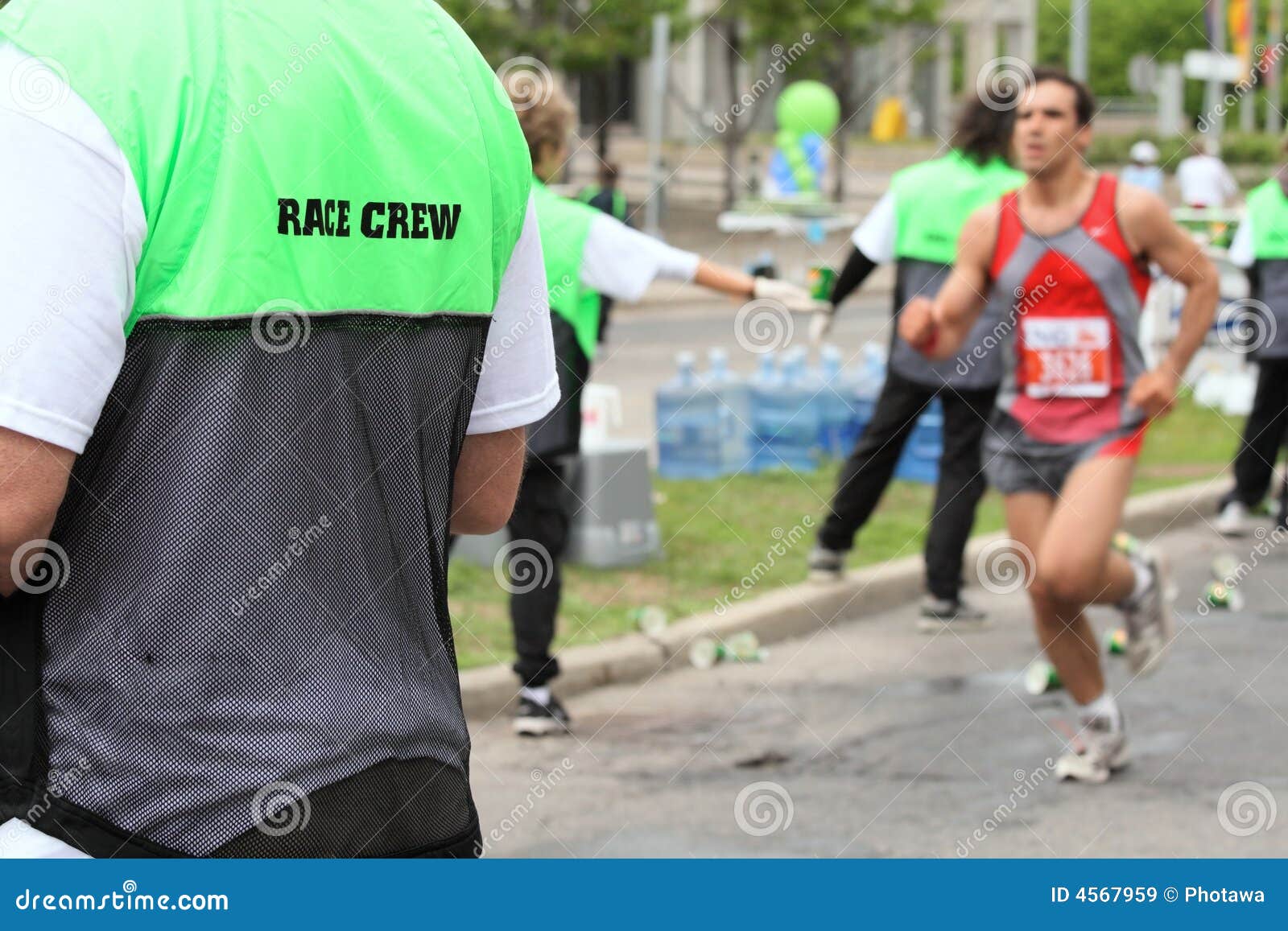 Race Crew Worker Editorial Photo | CartoonDealer.com #50014761