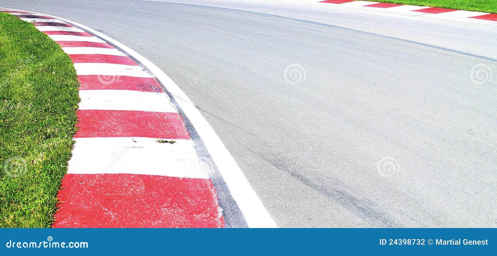Race curve stock photo. Image of delimitation, corner - 24398732