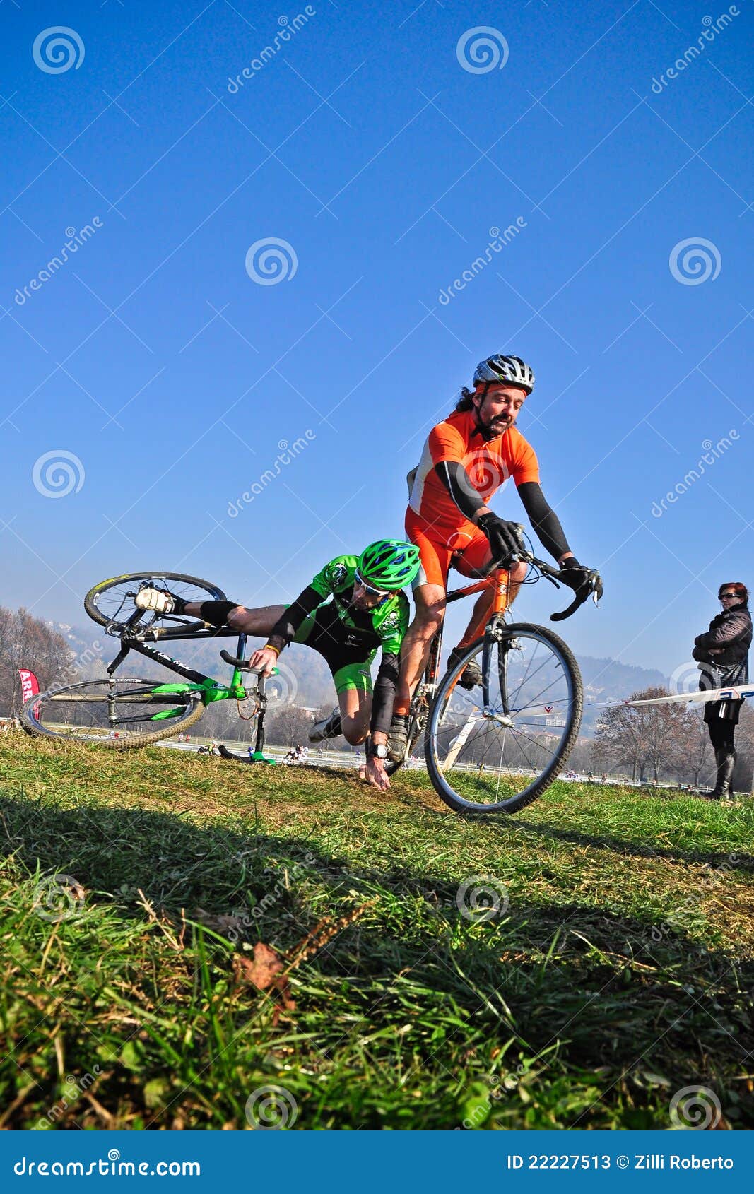 Race of cyclocross editorial stock photo. Image of team - 22227513