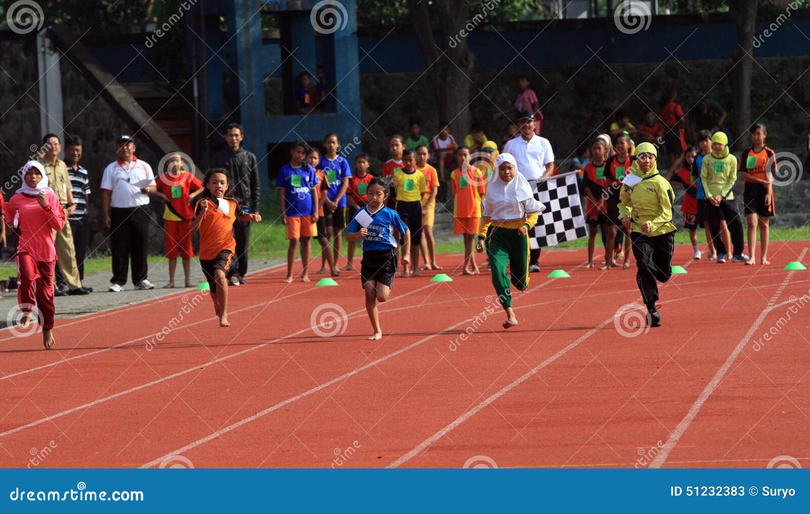 Race editorial stock photo. Image of central, elementary - 51232383