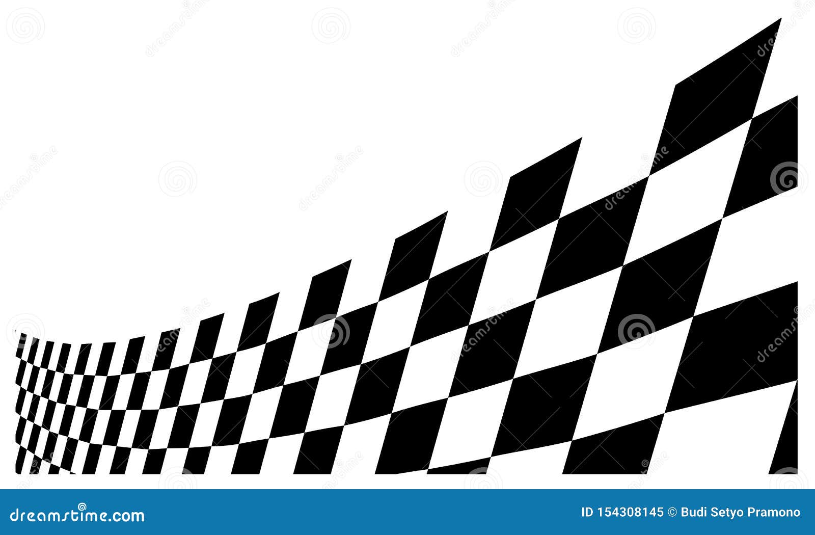 Race Flag Design Background Vector Template Illustration Stock Vector ...