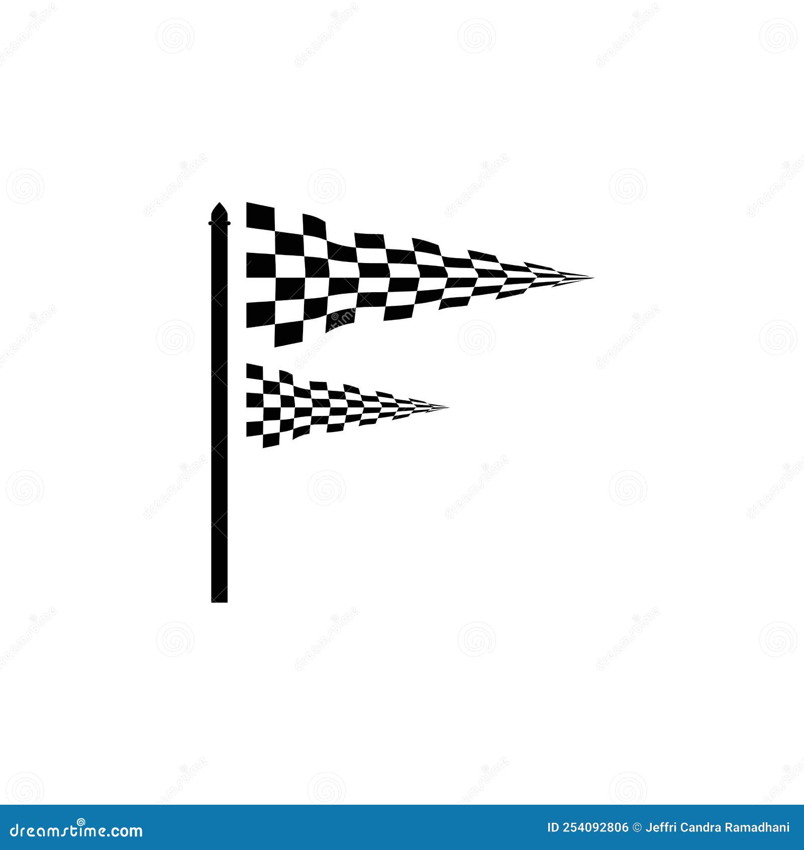 Race Flag Icon Design Vector Stock Vector - Illustration of rally, race ...