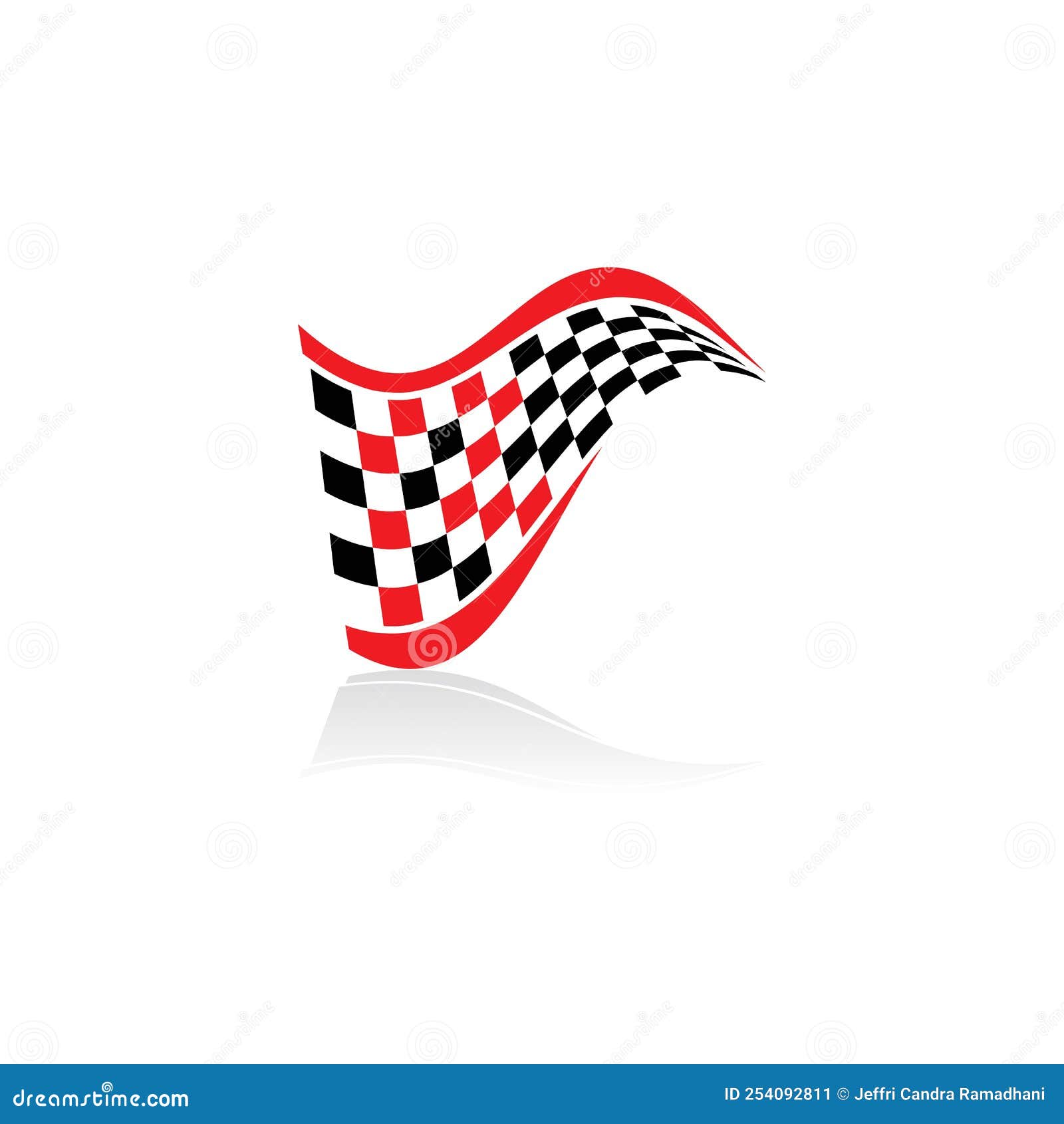 Race Flag Icon Design Vector Stock Vector - Illustration of crossed ...