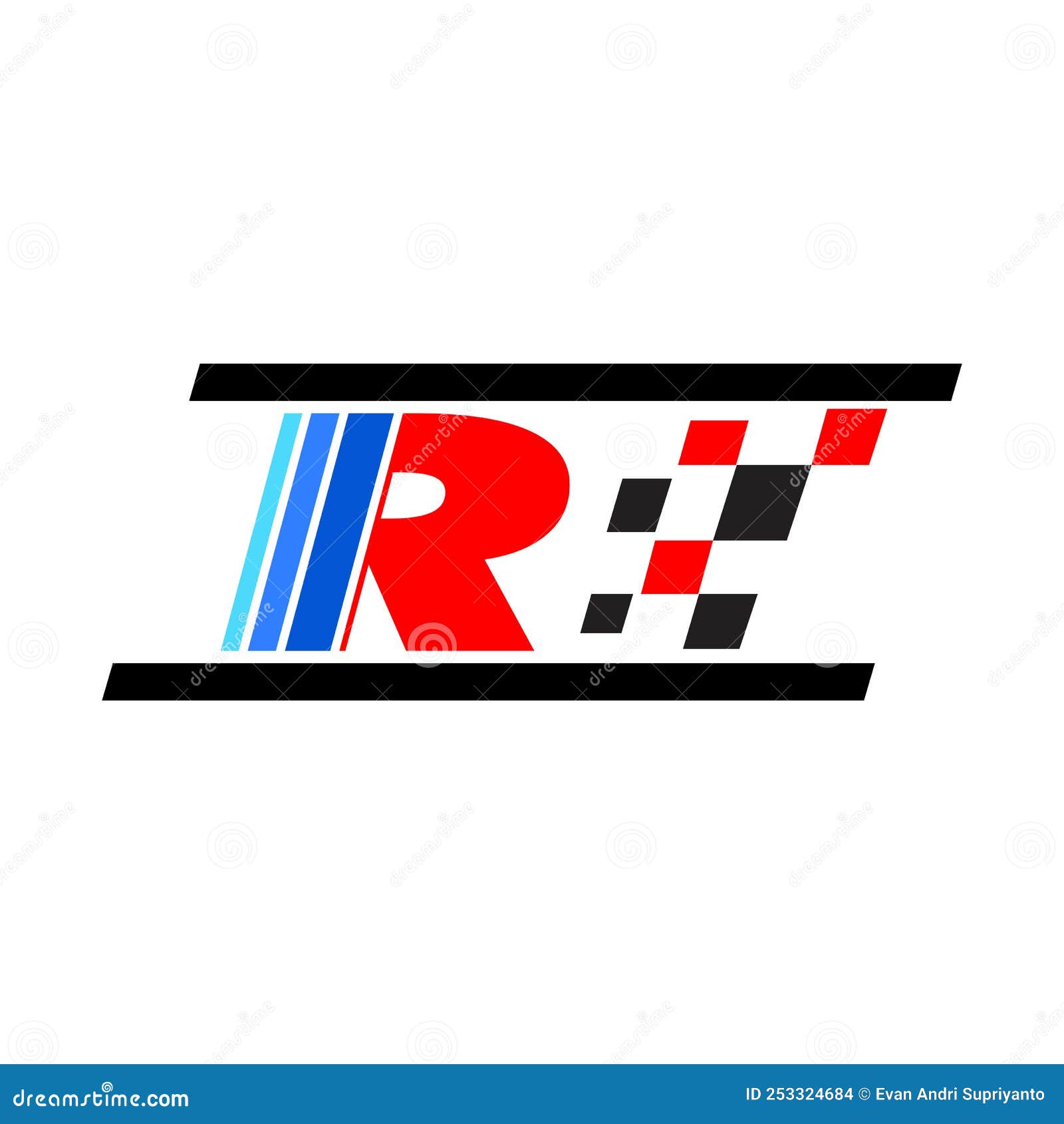 Race Flag Icon Simple Design Illustration Vector Stock Vector ...