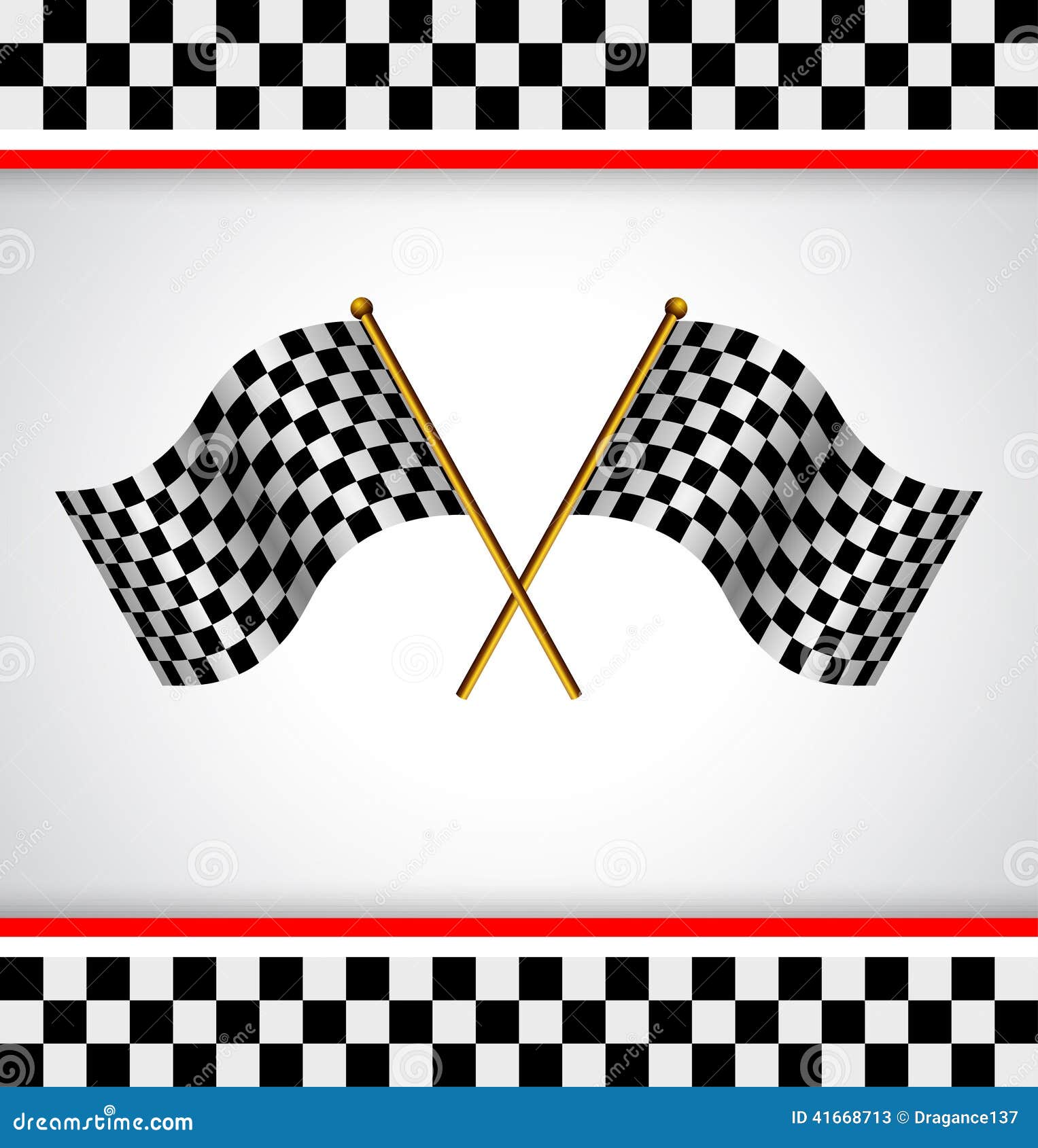Race flag stock illustration. Illustration of motor, design - 41668713