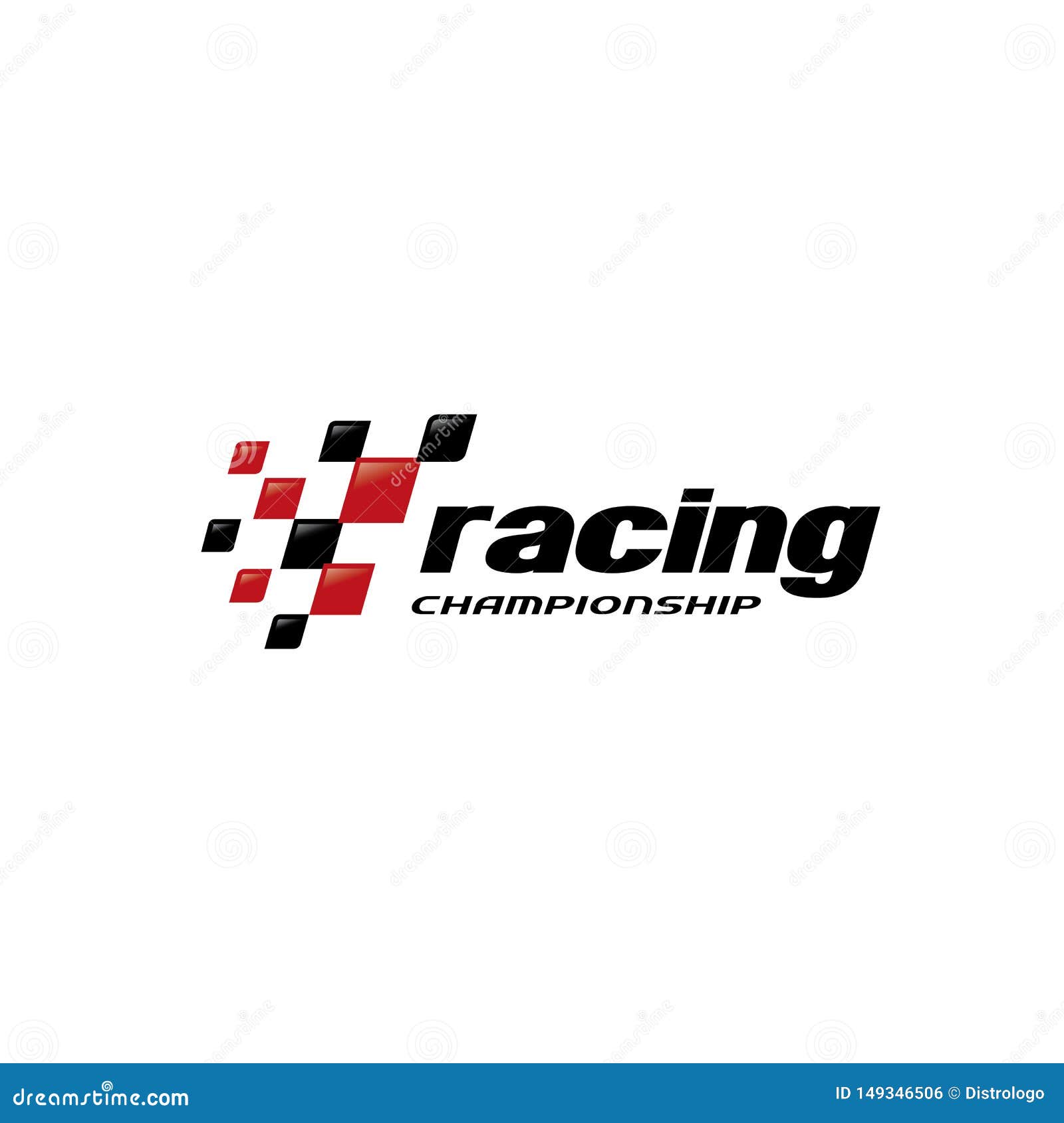 Race Flag Vector Icon Symbol. Simple Design Checkered Flag Logo ...