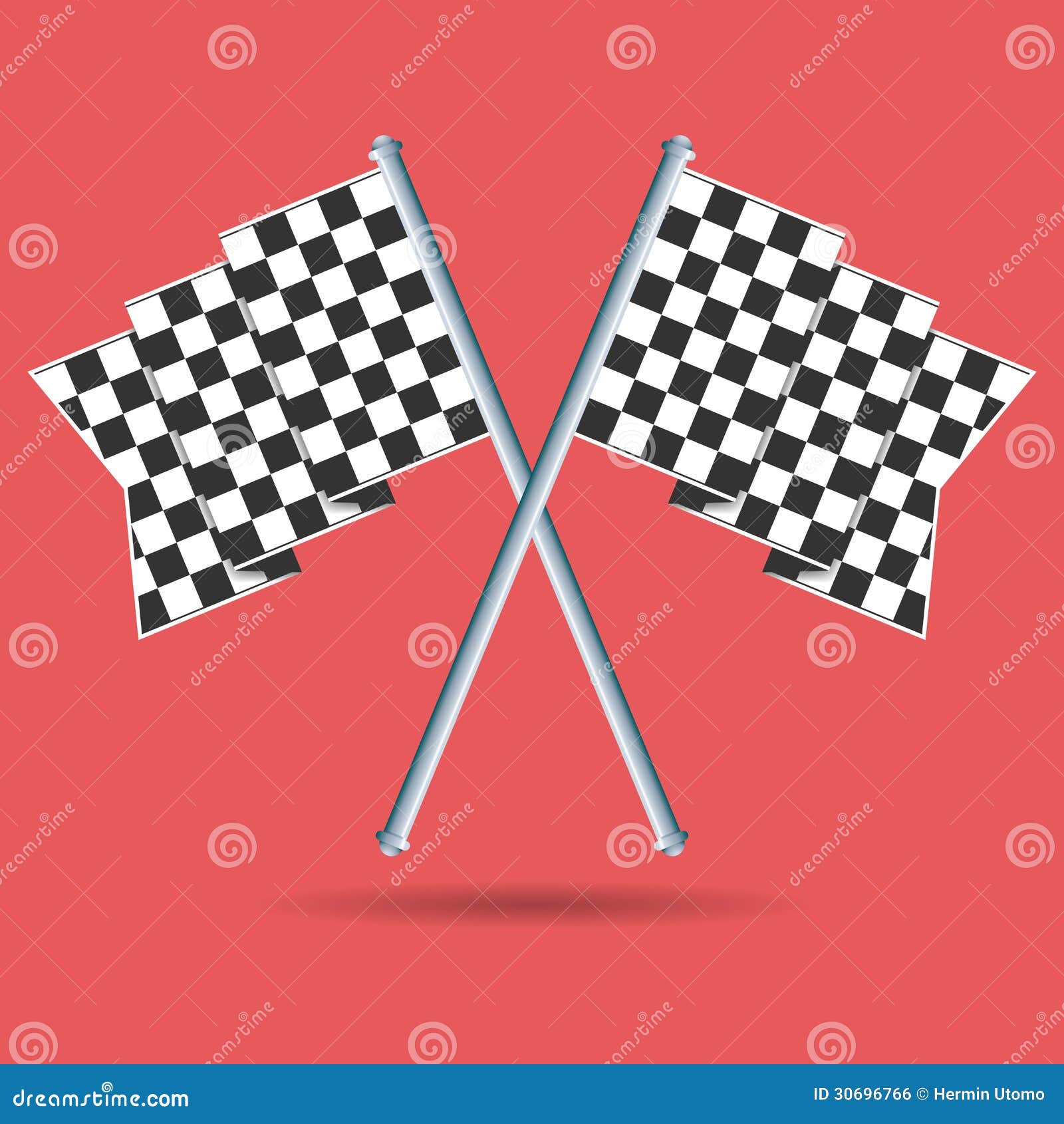 Race Flags stock vector. Illustration of complete, racing - 30696766