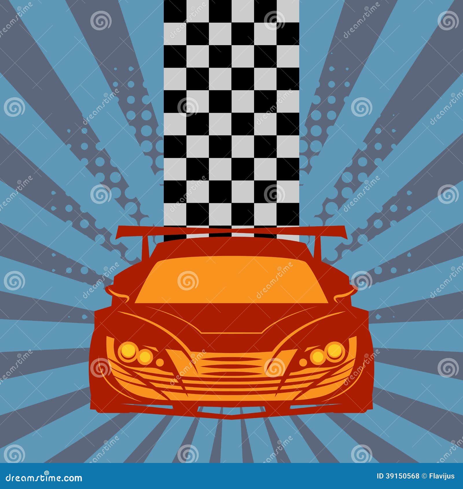 Race garage background stock vector. Illustration of horsepower - 39150568