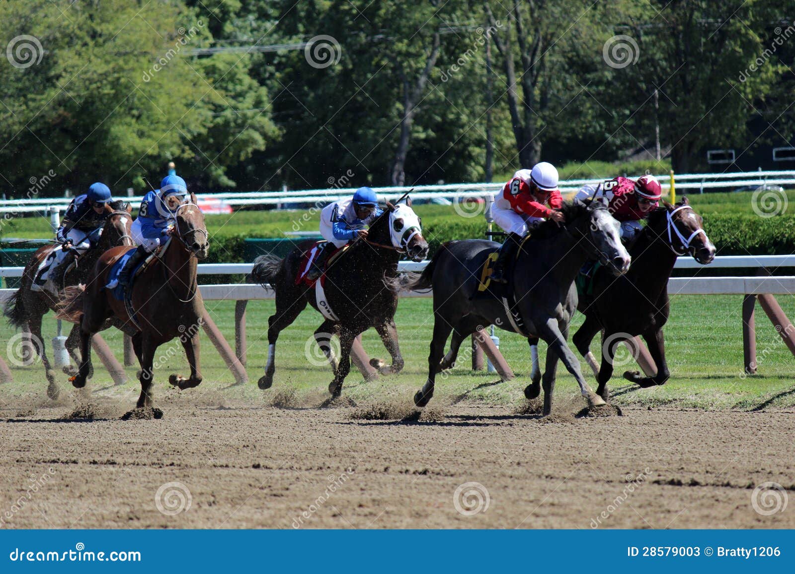 Race Horses and Jockeys at the Track Editorial Stock Photo - Image of ...