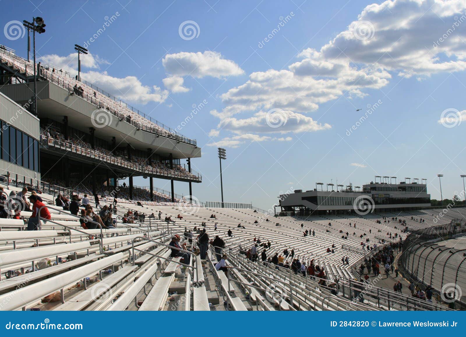 The race is over... stock photo. Image of nextel, people - 2842820