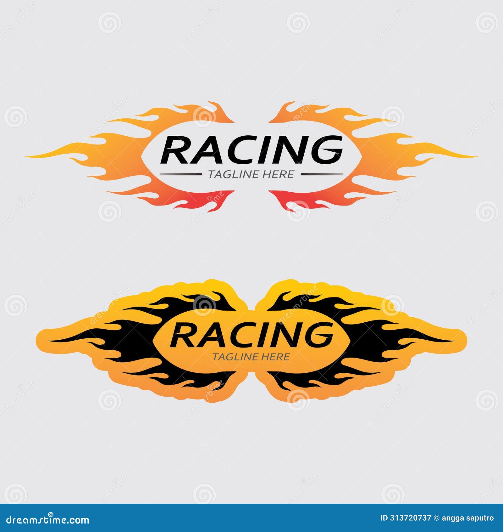 Race and Speed Logo Icon Vector Race Flag Racing Illustration Logo ...