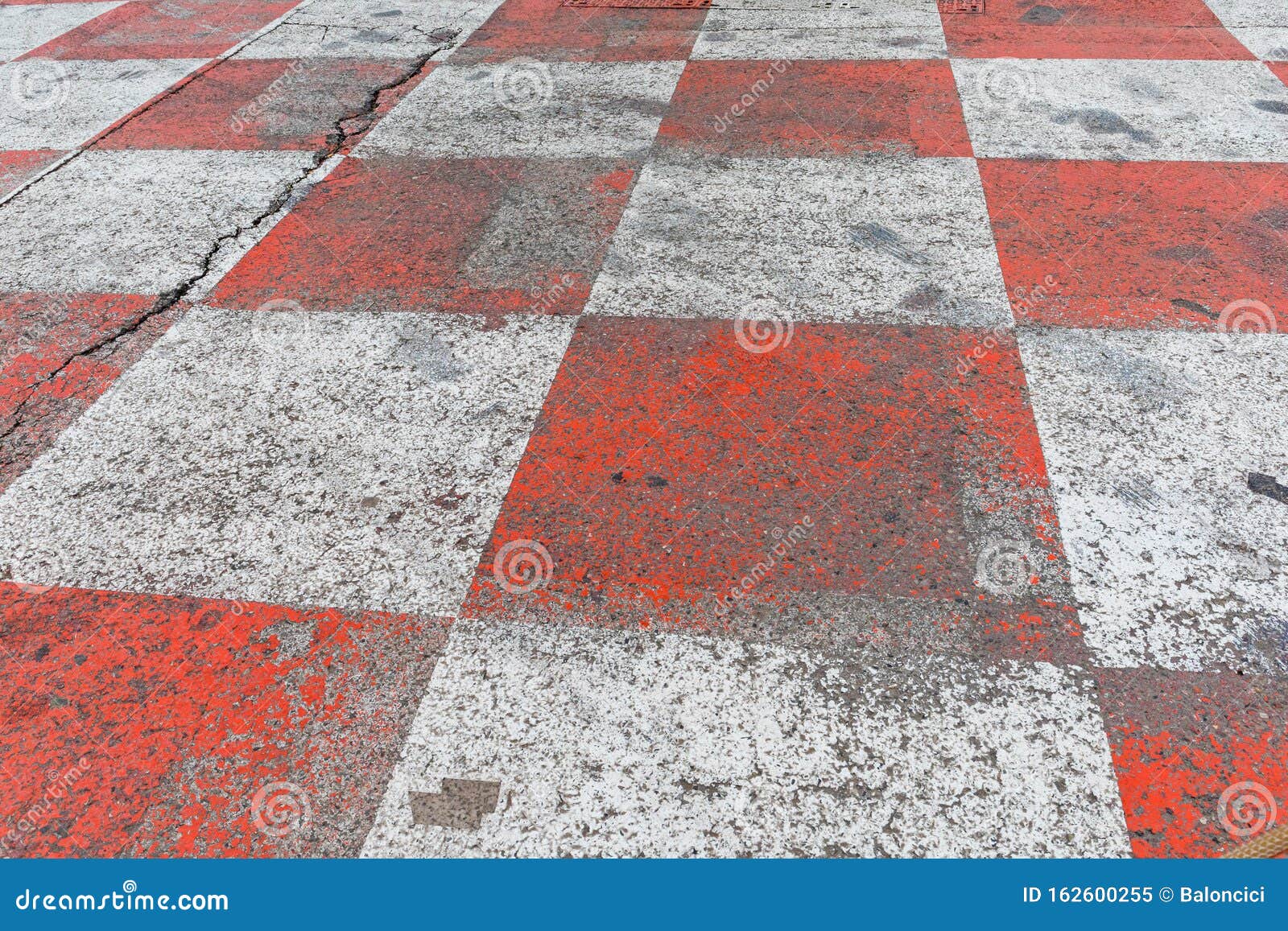 Race Track Checker Pattern stock image. Image of safety - 162600255