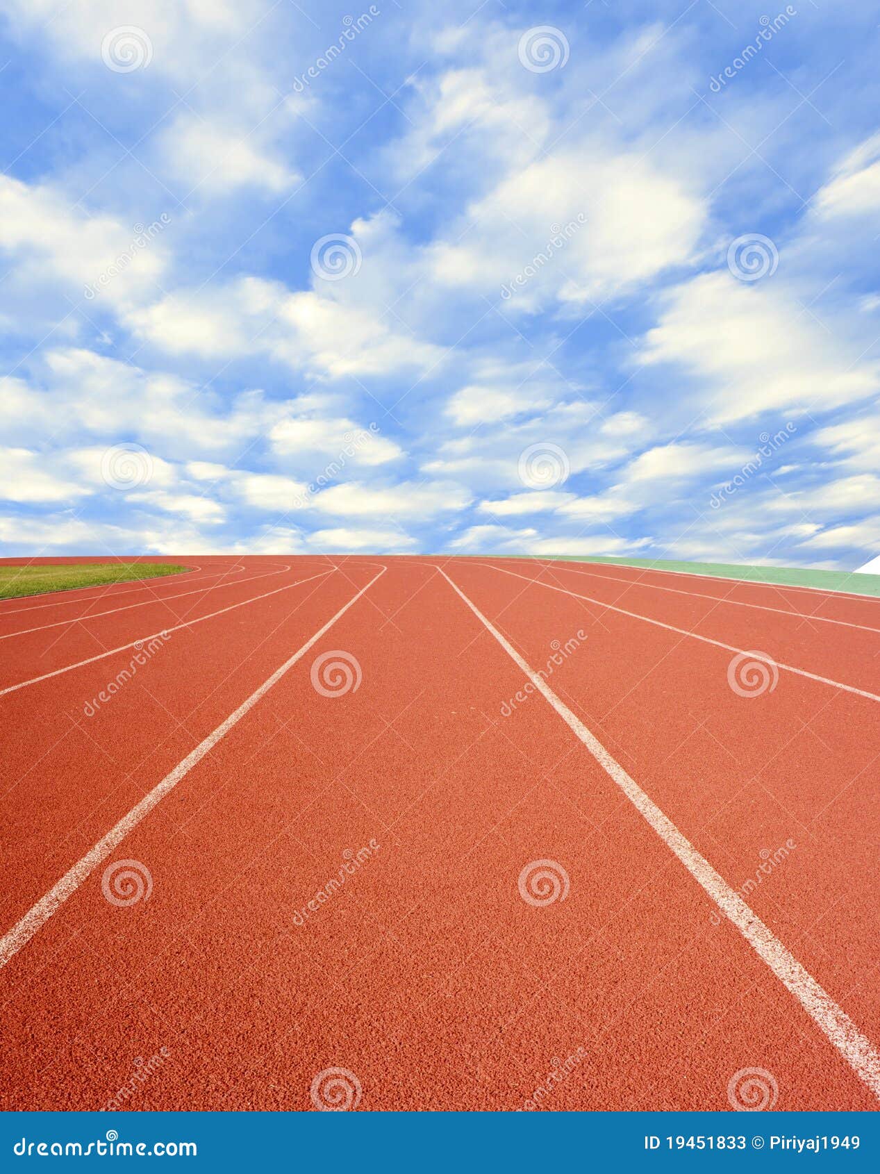 Race track with cloudy sky stock image. Image of close - 19451833